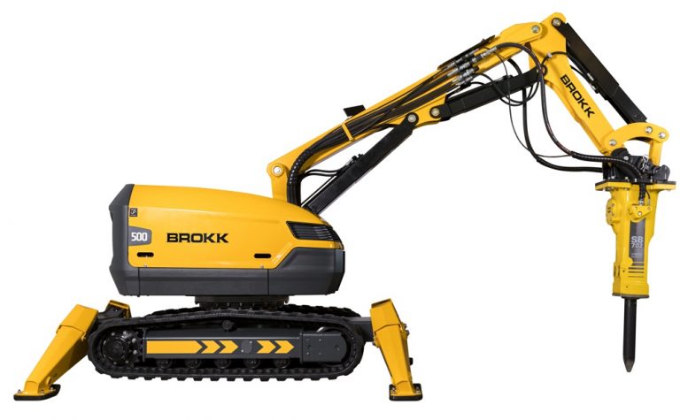 Brokk introduces powerful Brokk 500 Demolition Machine - Highways Today