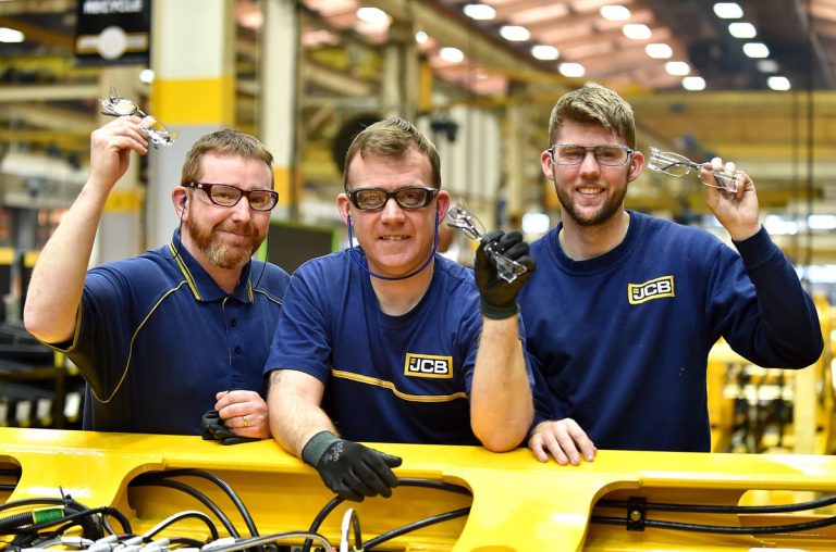 JCB set sights on new markets with prescription safety glasses thanks ...