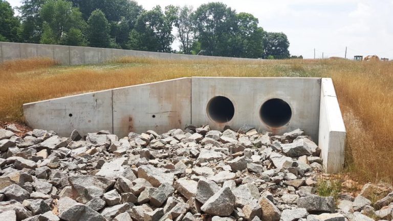 Precast Concrete drainage components used for Phoenixville’s New School ...