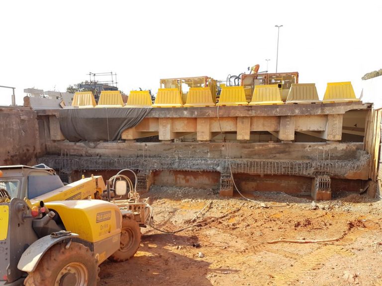 Concrete hydrodemolition technology used in Johannesburg bridge ...