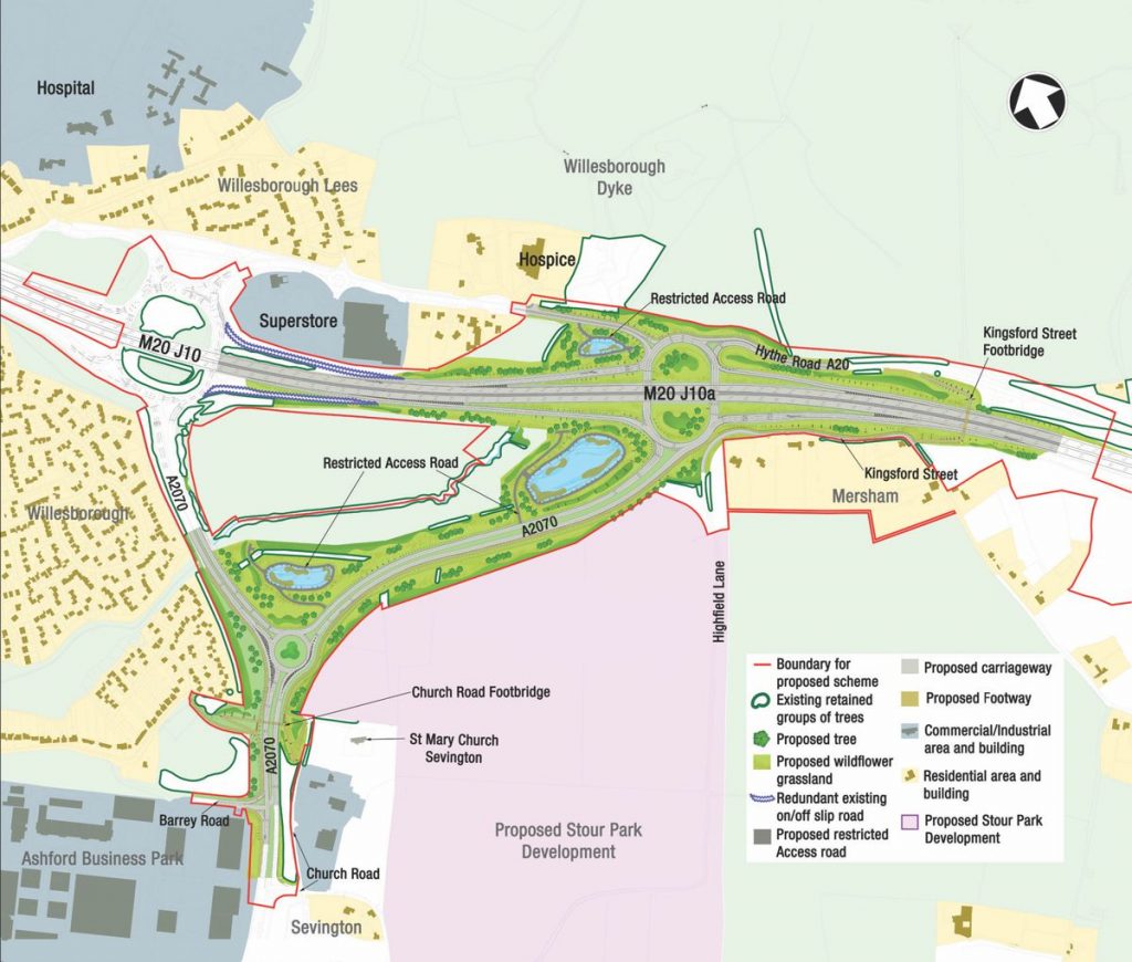Highways England gets green light for new Kent M20 motorway junction ...