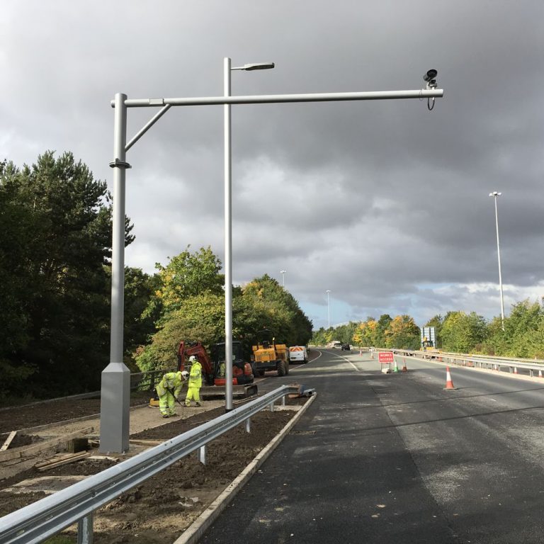 WEC CCTV manufacture 65 camera masts for Mersey Gateway Project ...