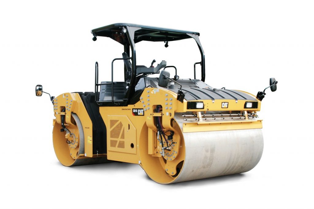 Caterpillar adds new Tandem Vibratory Rollers to their Paving machine ...