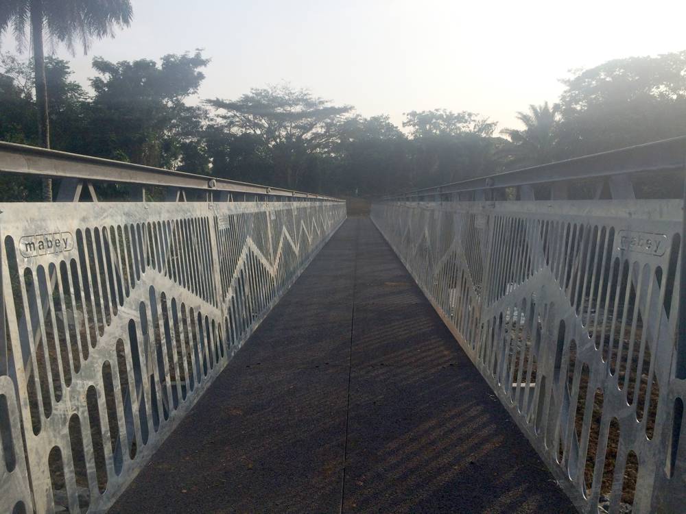 Liberia - Mount Coffee Hydropower Plant - Pedestrian bridge - Smartedge ...