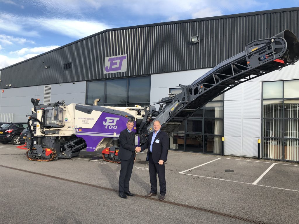100 is the magic number as Jet Plant Hire invests in Wirtgen road ...