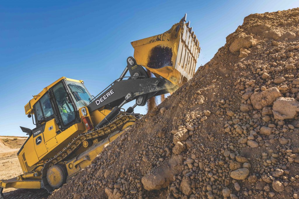 John Deere unveils updated 655K and 755K Crawler Loaders - Highways Today