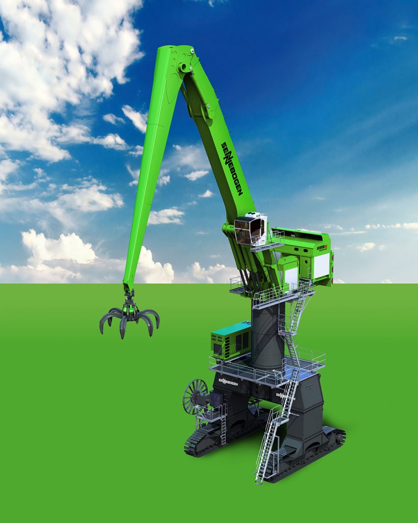 SENNEBOGEN builds the world's largest material handler - Highways Today