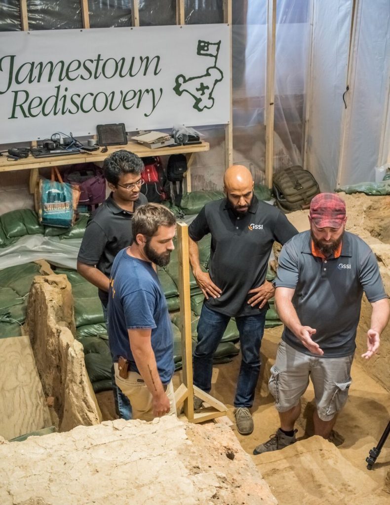 GSSI collaborates with archaeologists and the Jamestown Rediscovery ...