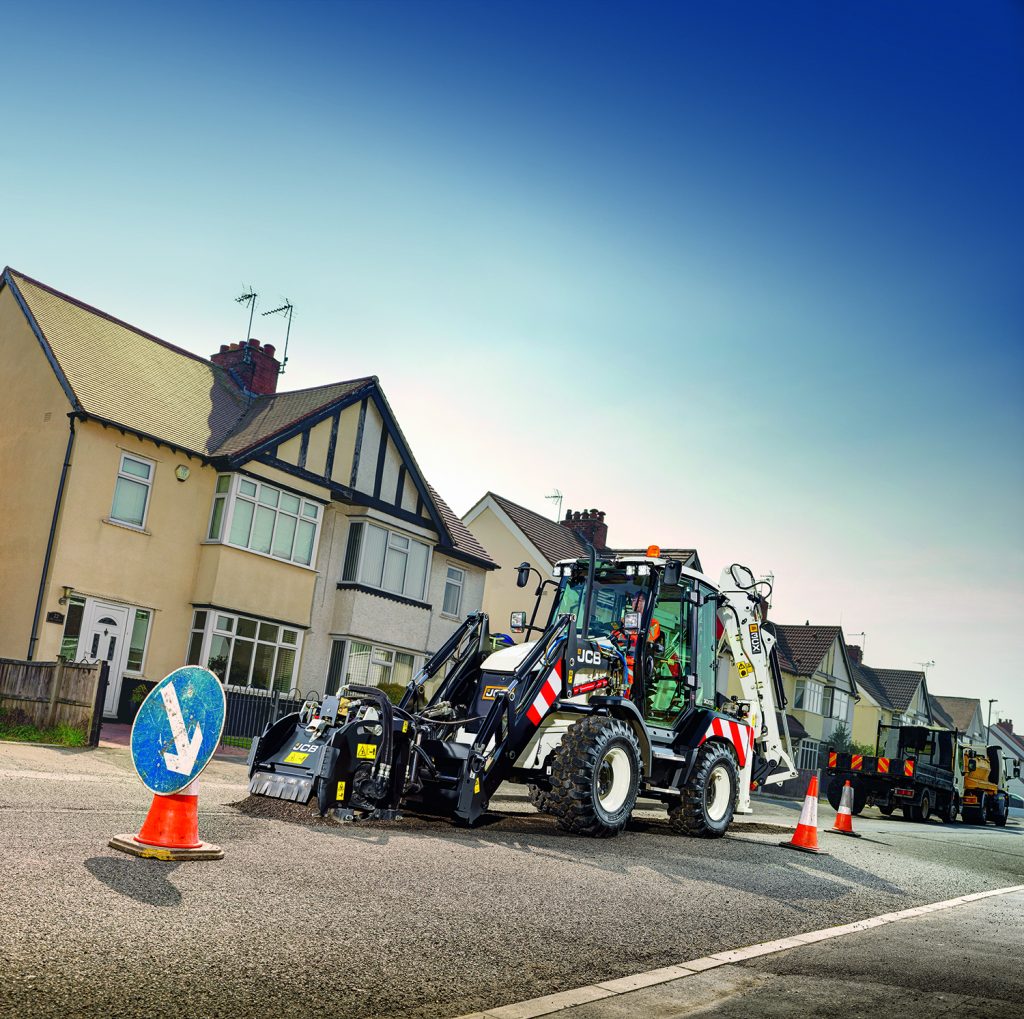 JCB unveils a versatile pothole warrior - the Highway Master - Highways ...