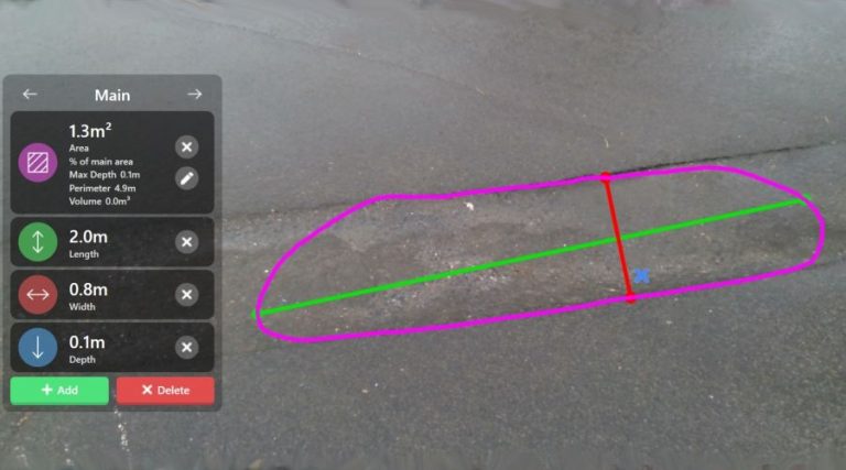 MobileWorxs introduces 3D measuring software for pothole inspection ...