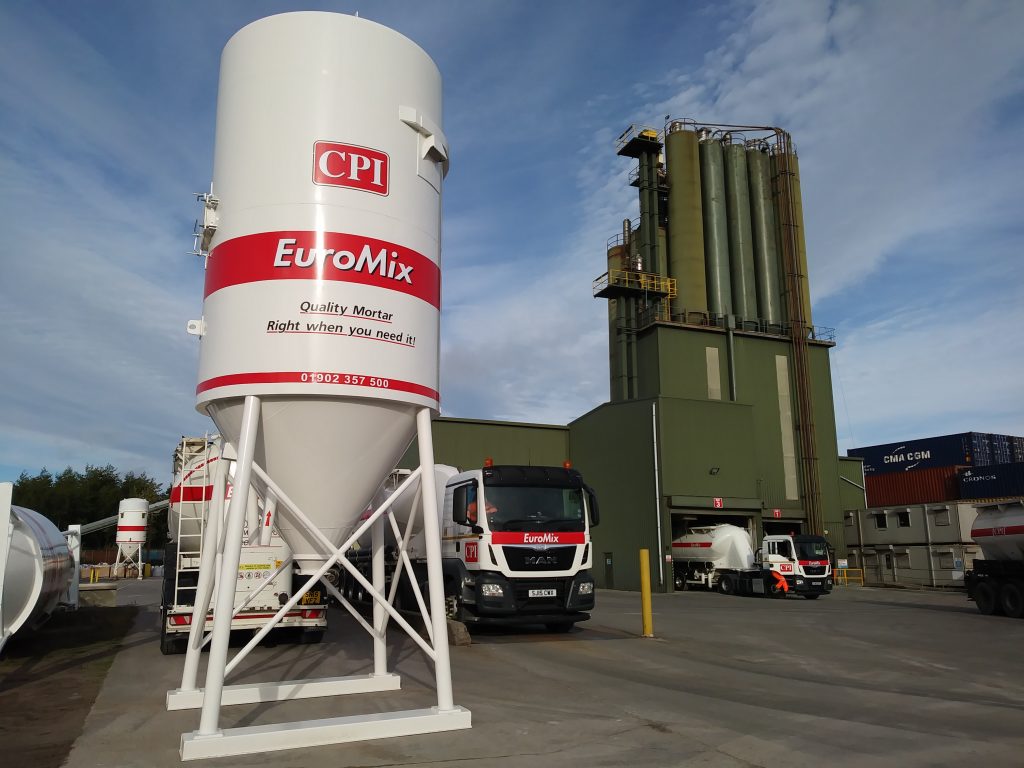 CPI Euromix eliminates mortar failure and wastage with Silo Mixing ...