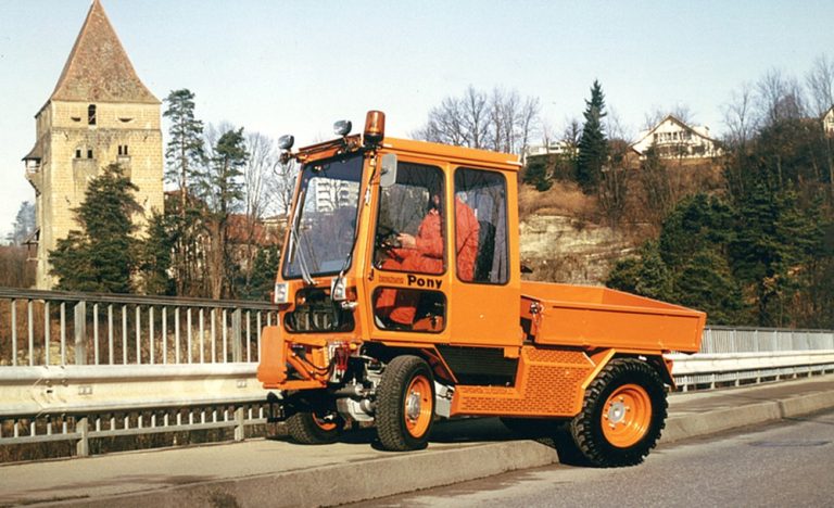 Boschung celebrates 50th year of the PONY trailblazing multipurpose ...