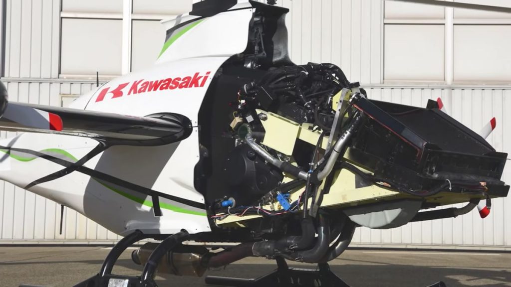 Kawasaki test unmanned K-RACER compound helicopter - Highways Today