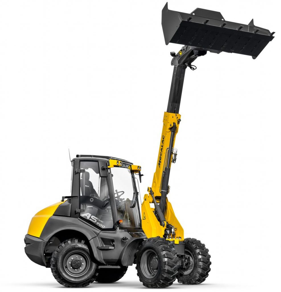 Mecalac introduces Telehander Loader AS900tele to optimize logistics ...