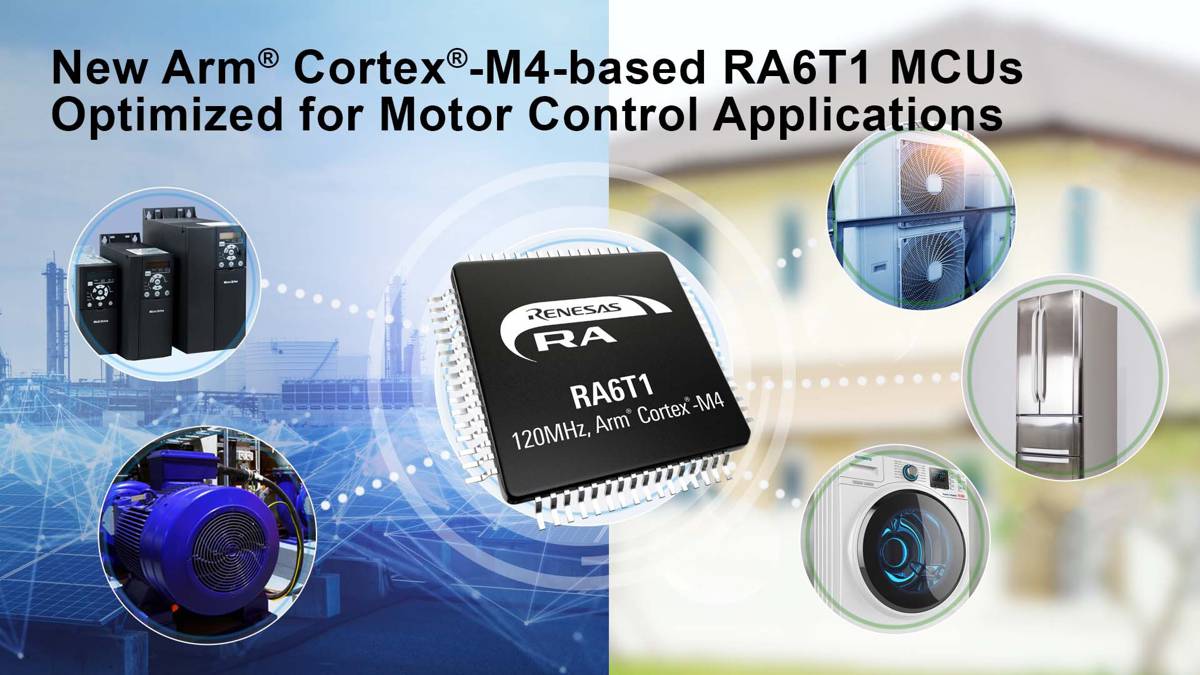 Renesas Extends RA Motor Controllers with AI-based predictive ...
