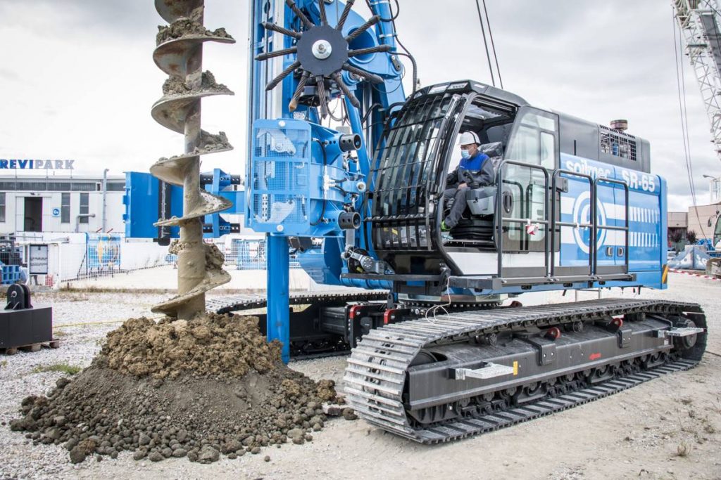 Soilmec's great SR-65 Drilling Machine gets a Blue Tech upgrade ...