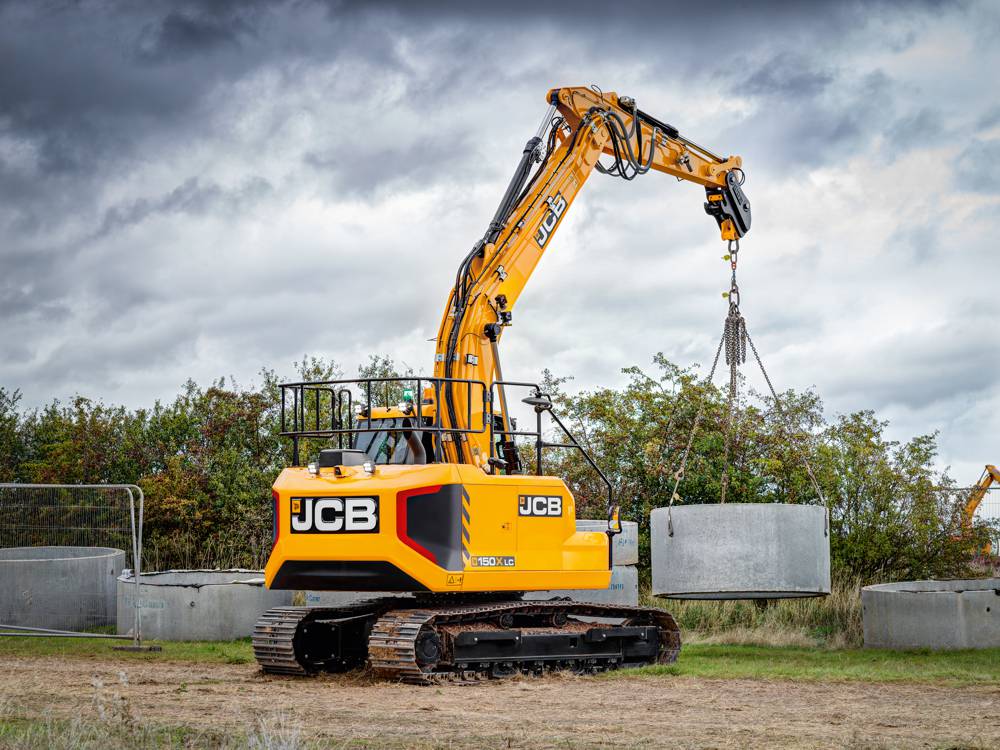 JCB crawler excavators 140X, 150X and 220X updated with JCB DieselMax ...