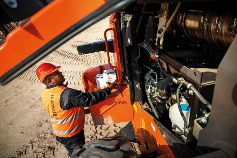 Hitachi's new ZW180-7 small wheel loader puts you in control - Highways ...