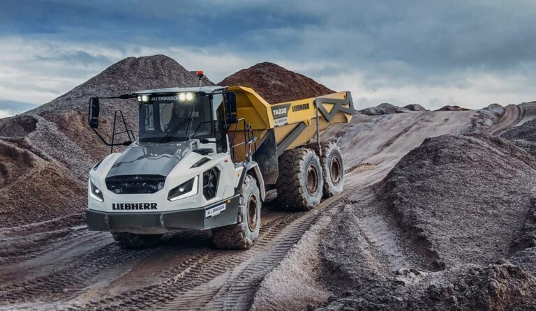 Liebherr TA 230 Litronic Dump Trucks deployed in Denmark and Sweden by ...