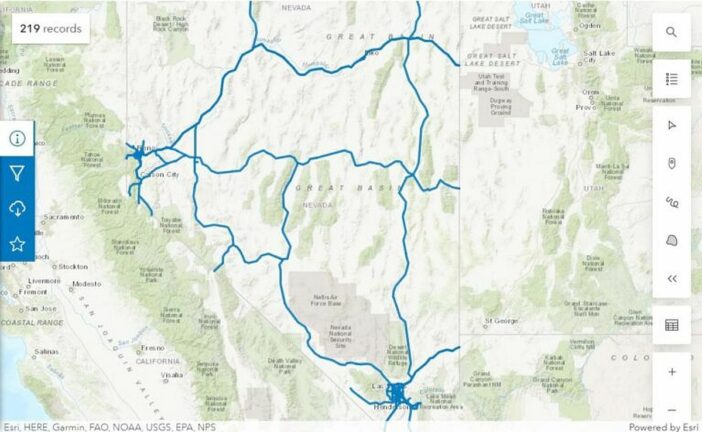 GIS data solutions for the Nevada Department of Transportation ...
