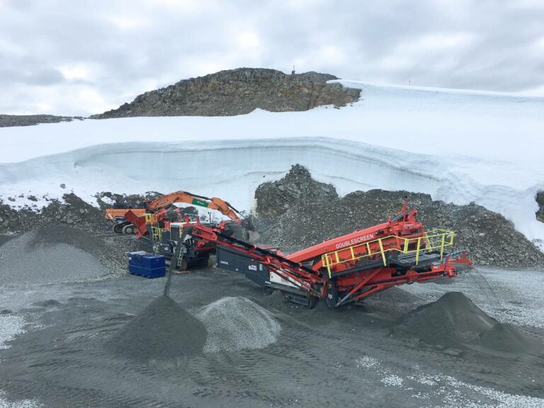 Sandvik mobile crushing and screening supports Polar Expedition in the ...