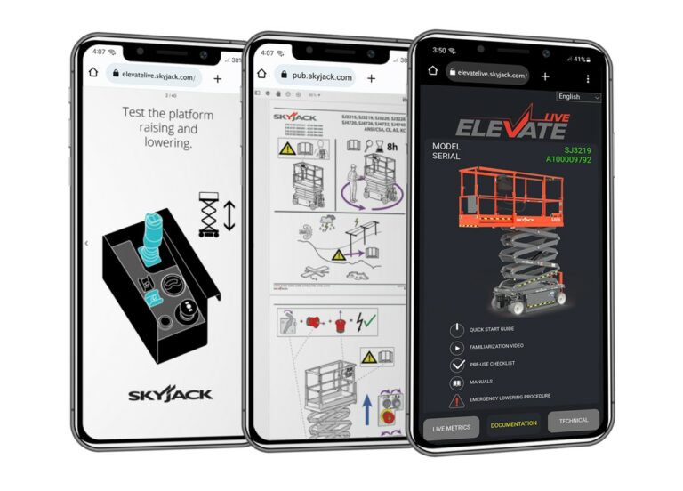 Skyjack launches ELEVATE Live 2.0 Telematics - Highways Today