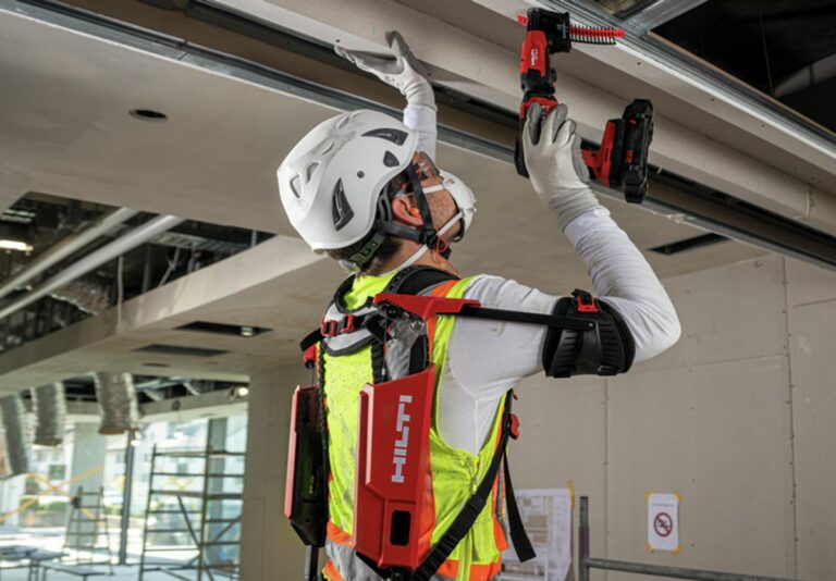 Hilti upgrades their innovative EXO-S Exoskeleton - Highways Today