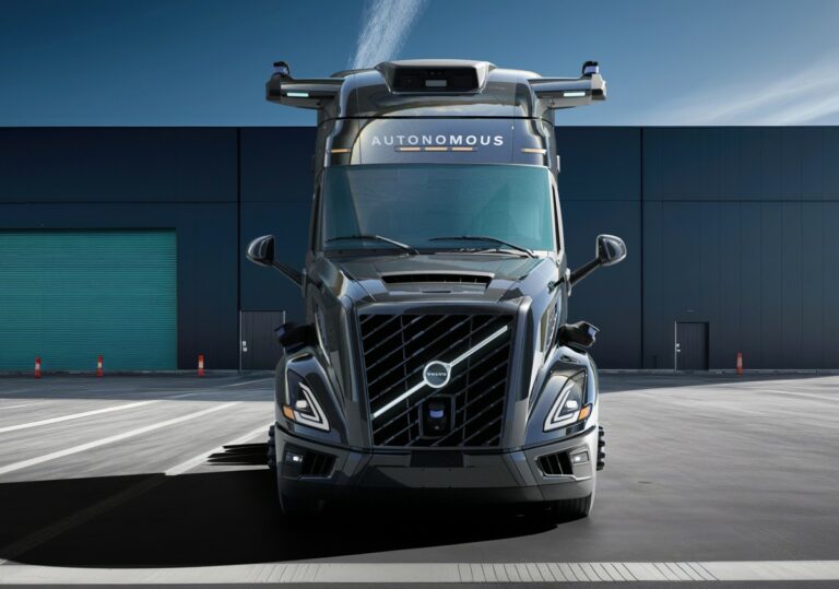 Volvo unveils first-ever production ready Autonomous Truck at ACT Expo ...