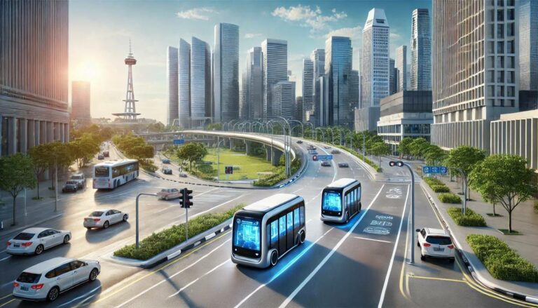 Singapore Takes the Wheel on Autonomous Buses with LTA Pilot - Highways ...